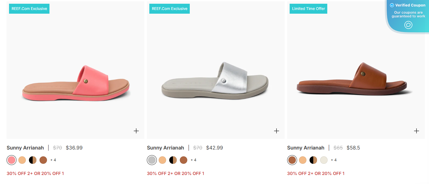 Reef - Verified Coupons + 1 Promo Code for June 2025