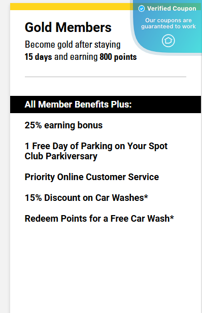 Parking Spot Coupons - Up to 10% Off (No Codes Needed)