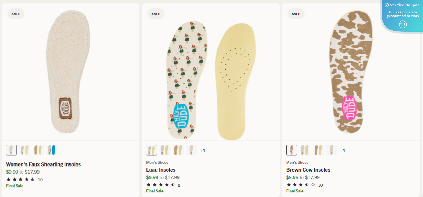 $20 Off + Hey Dude Coupons & Discount Codes – June 2025