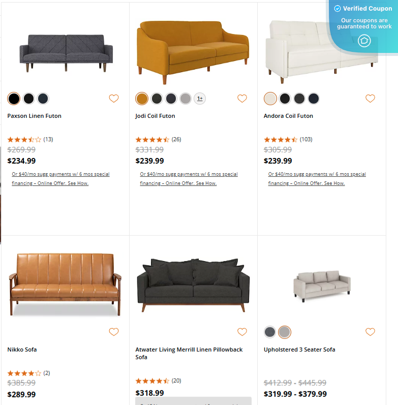 $50 Off Ashley Furniture Coupons & Promo Codes - June 2025