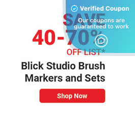 Save up to 15% with Blick Promo Codes in June 2025
