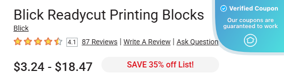 $5 Off Blick Coupons & Promo Codes - May 2025