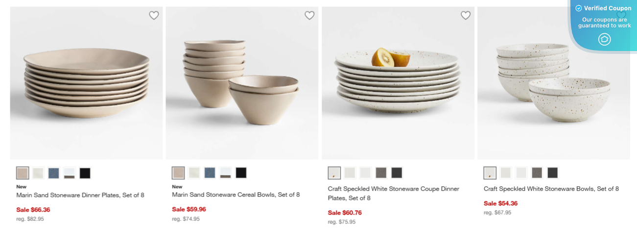 Crate and Barrel Coupons - Up to 10% Off for Jun 25