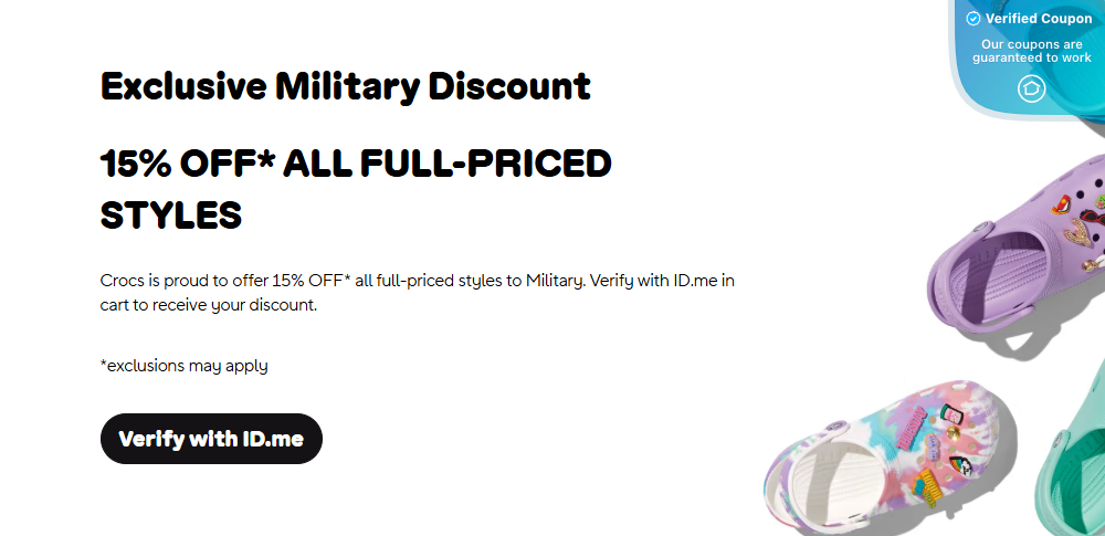 25% Off Crocs Coupons & Promo Codes - June 2025
