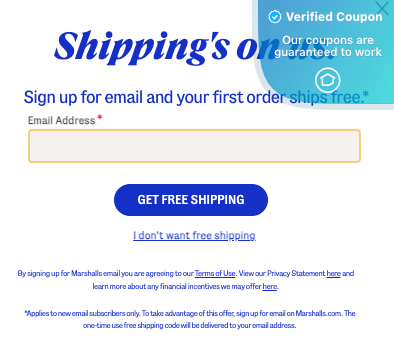 Marshalls - Verified Coupons + Promo Code for June 2025