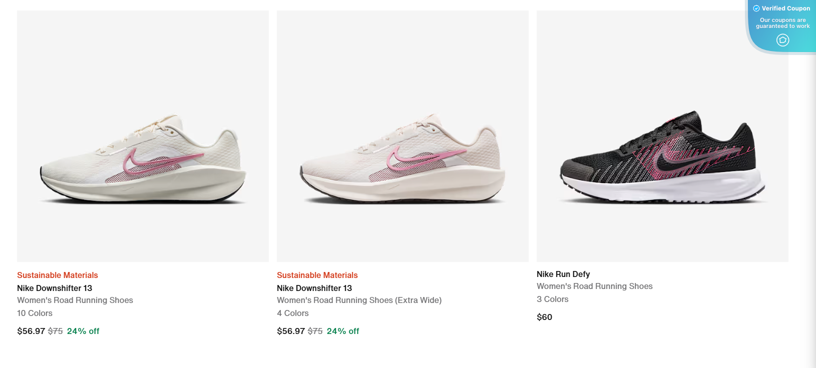 10% Off Nike Coupons & Promo Codes - June 2025
