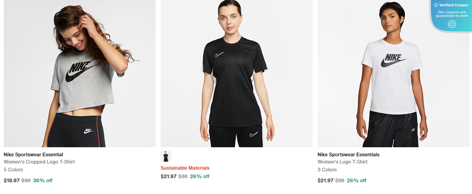 10% Off Nike Coupons & Promo Codes - June 2025