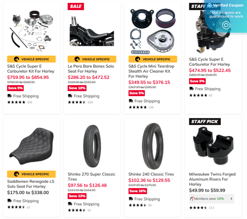 25% Off J&P Cycles Coupons & Promo Codes - June 2025