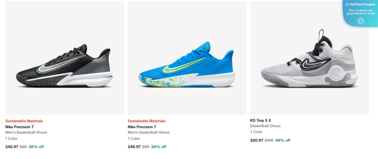 10% Off Nike Coupons & Promo Codes - June 2025