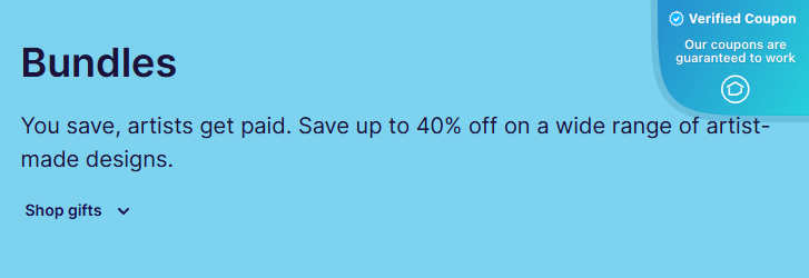 Redbubble - Verified Coupons + Promo Code for June 2025