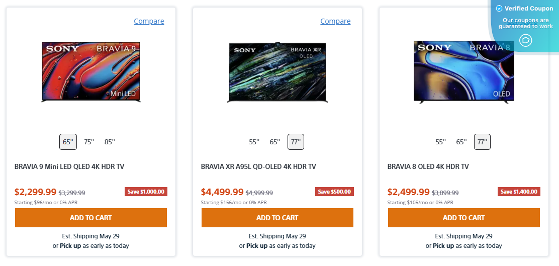 10% Off Sony Coupons & Promo Codes - June 2025