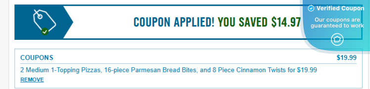 20% Off Domino's Coupons & Promo Codes - June 2025