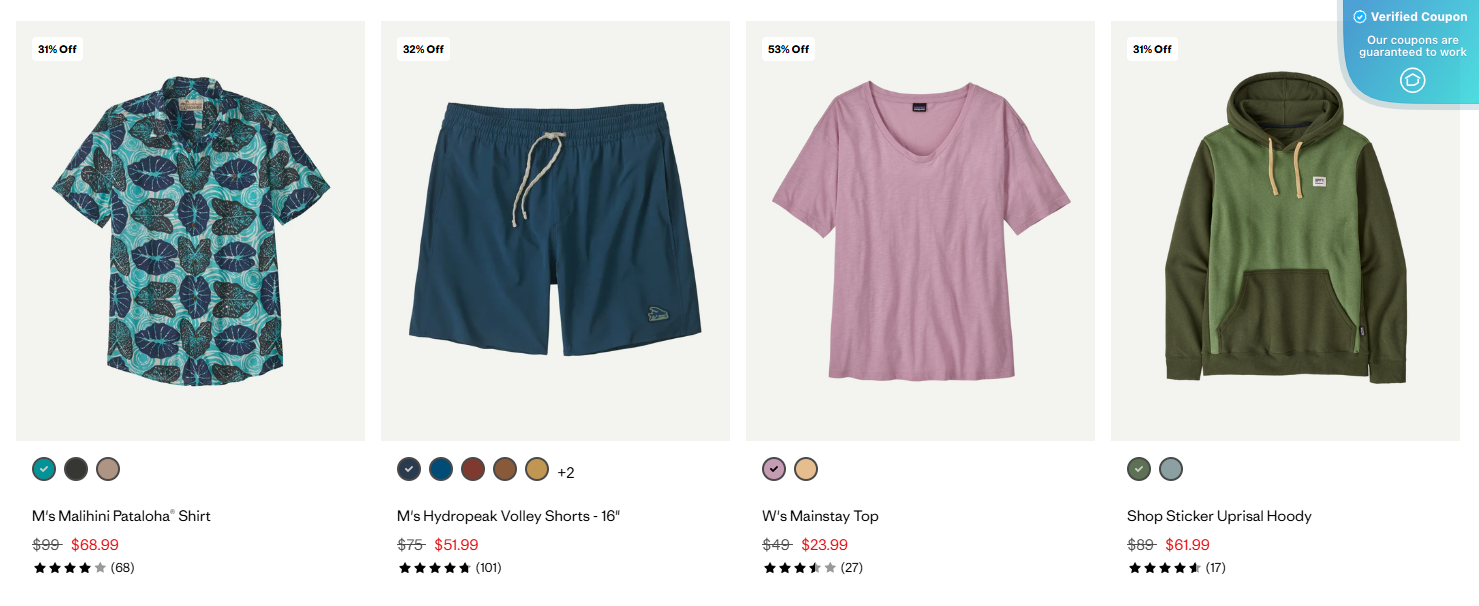 10% Off Patagonia Coupons & Promo Codes - June 2025