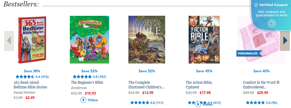 192 Christian Book Coupons & Promo Codes for June 2025