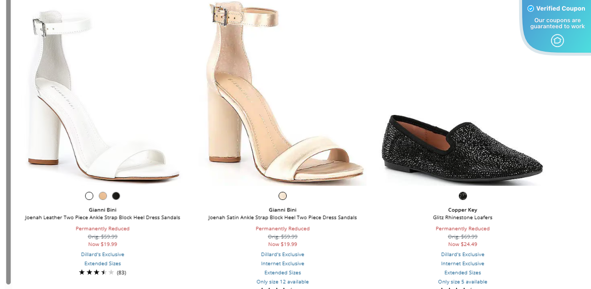 Dillard's Coupons - Up to 10% Off (No Codes Needed)