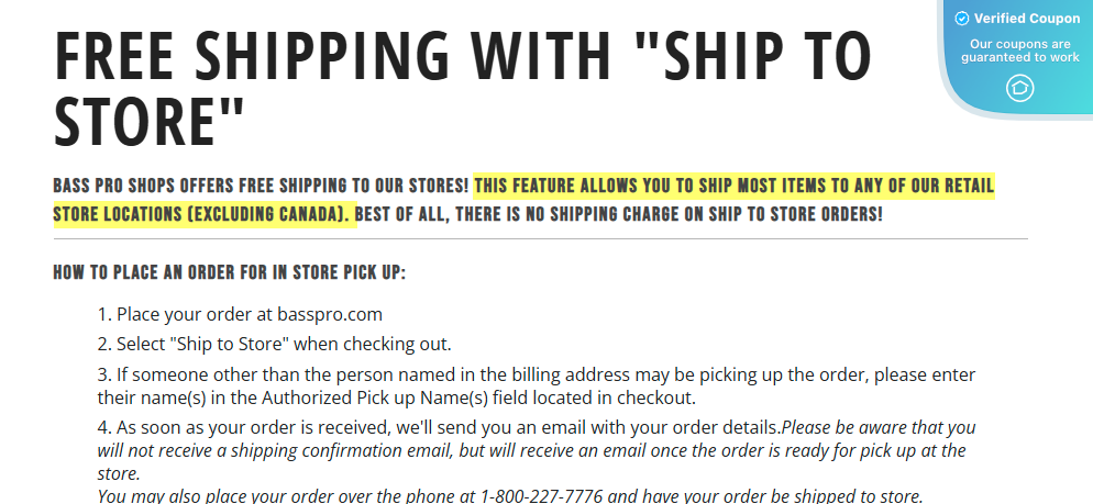 Bass Pro Shops - Coupons & Promo Code for June 2025