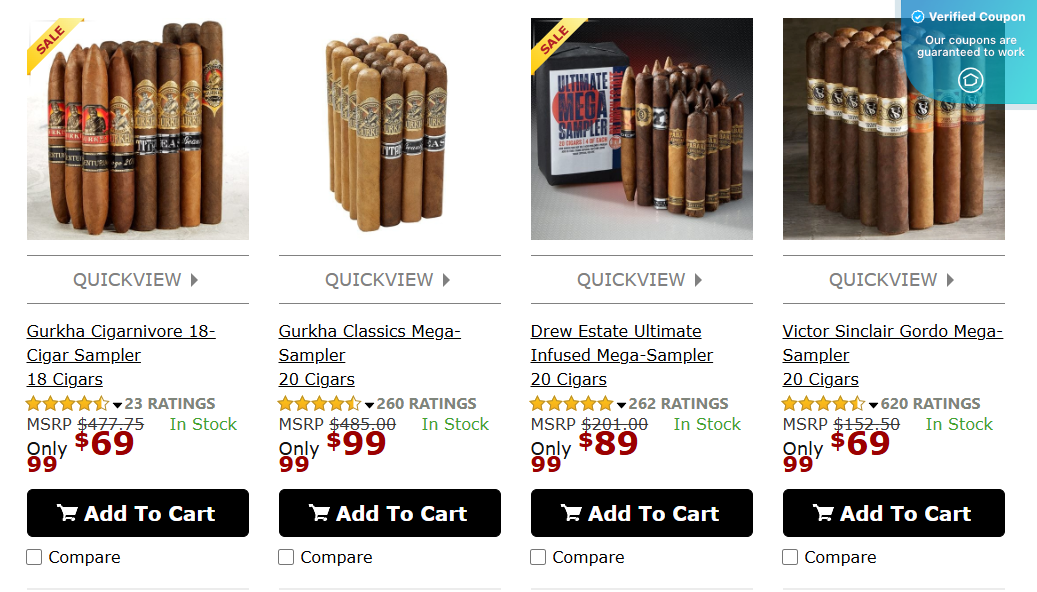 20% Off + Cigars International Coupons & Promo Codes