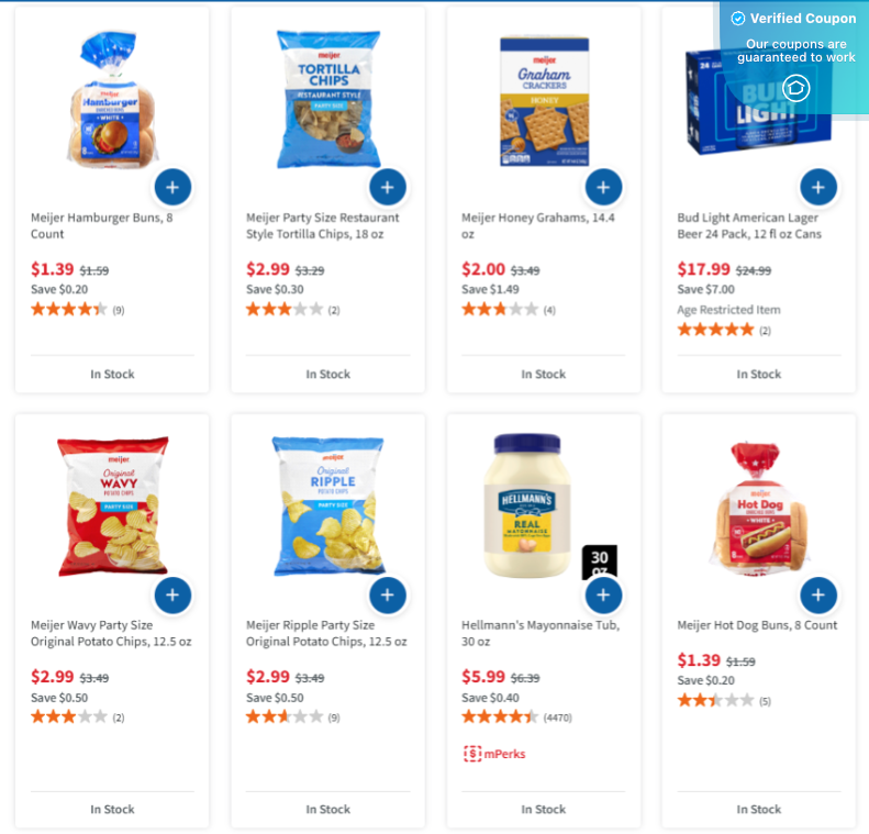 $50 Off Meijer Coupons & Promo Codes - June 2025