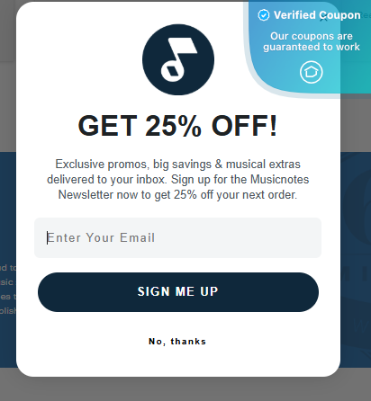 25% Off Musicnotes Coupons & Promo Codes - June 2025
