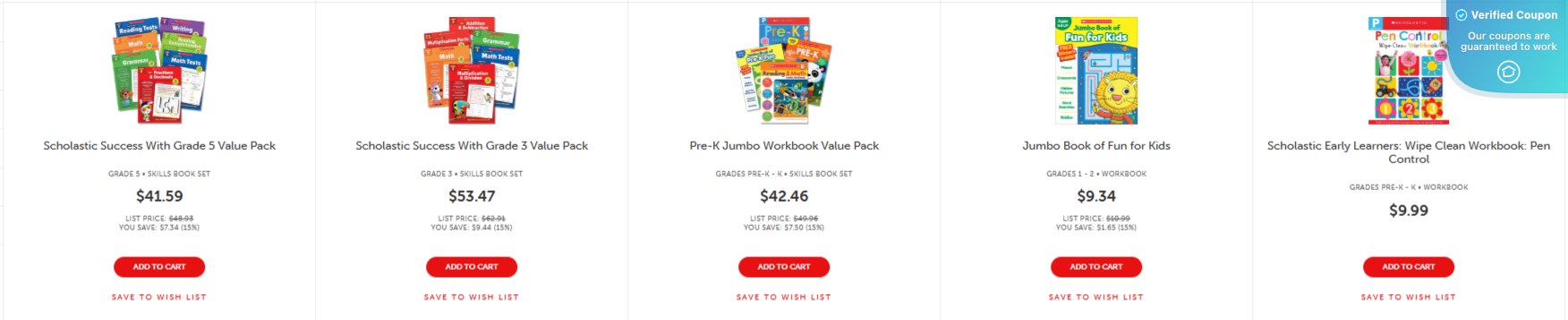 20% Off + Scholastic Coupons & Promo Codes – June 2025