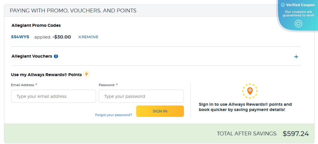 $30 Off Allegiant Air Coupons & Promo Codes - June 2025