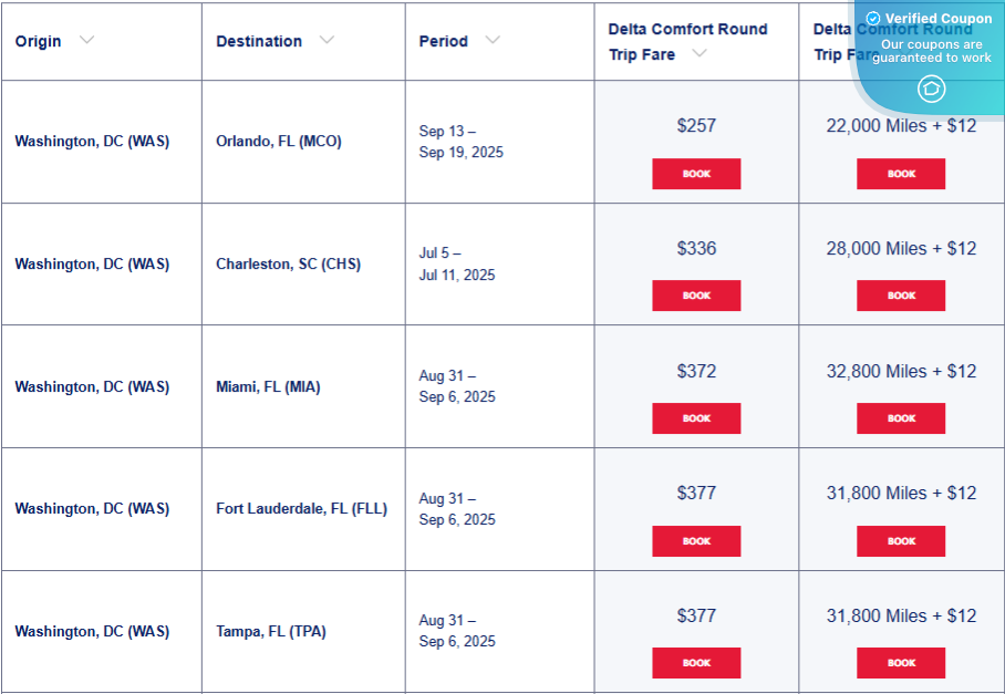 15% Off Delta Coupons & Promo Codes - June 2025