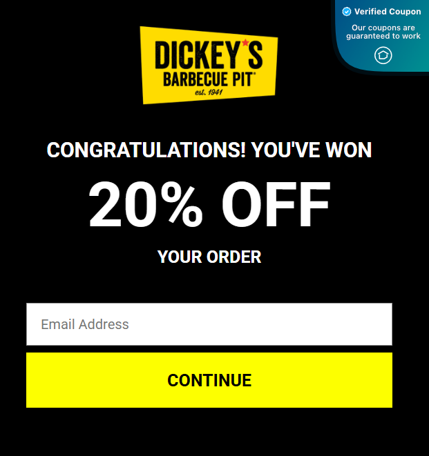 $10 Off + Dickey’s Barbecue Pit Coupons & Promo Codes