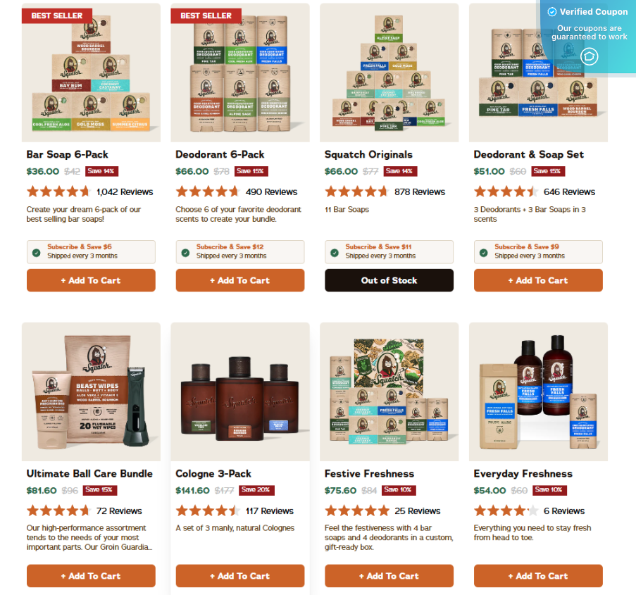 20% Off Dr. Squatch Coupons & Discount Codes - June 2025