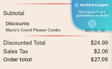 30% Off Marco's Pizza Coupons & Promo Codes - June 2025