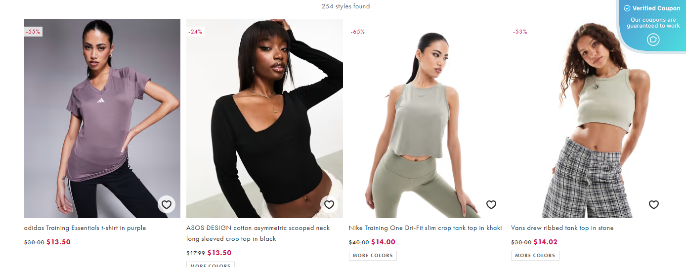 ASOS Verified Promo Codes - Enjoy up to 15% Off (June)