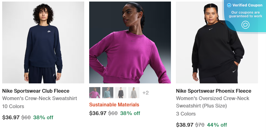Nike Coupons - Up to 30% Off (No Codes Needed in June)