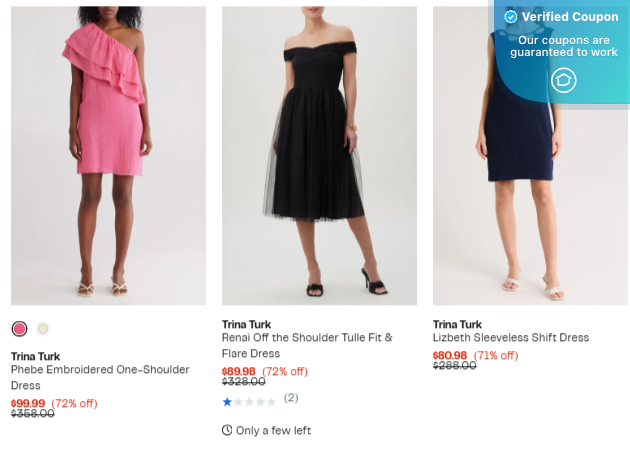 Nordstrom Rack Coupons - Up to $40 Off (No Code Needed)