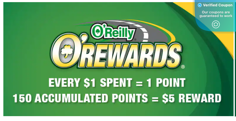 O'Reilly Auto Parts - Coupons & Promo Code for July 25