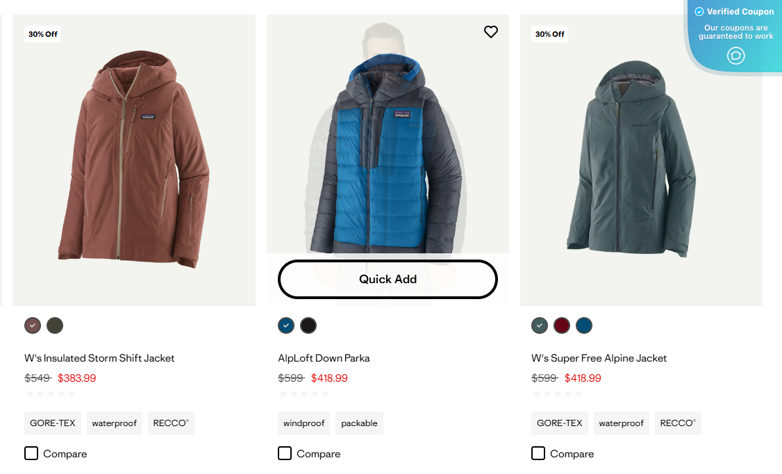 Patagonia Coupons - Up to 15% Off (No Codes Needed)