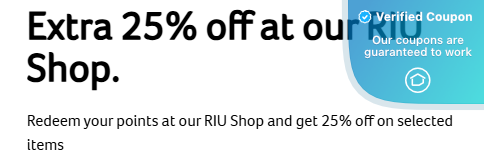 Riu - Verified Coupons + 1 Promo Code for June 2025