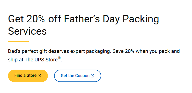 45% Off + UPS Coupons & Promo Codes – June 2025