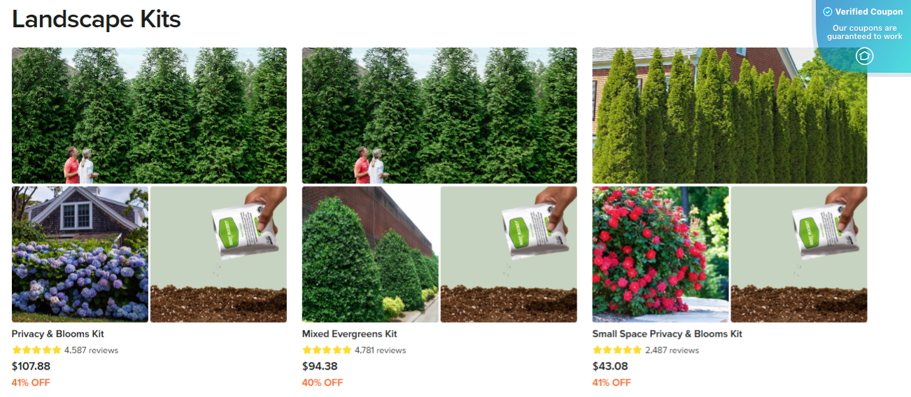 25% Off + Fast Growing Trees Coupons & Discount Codes