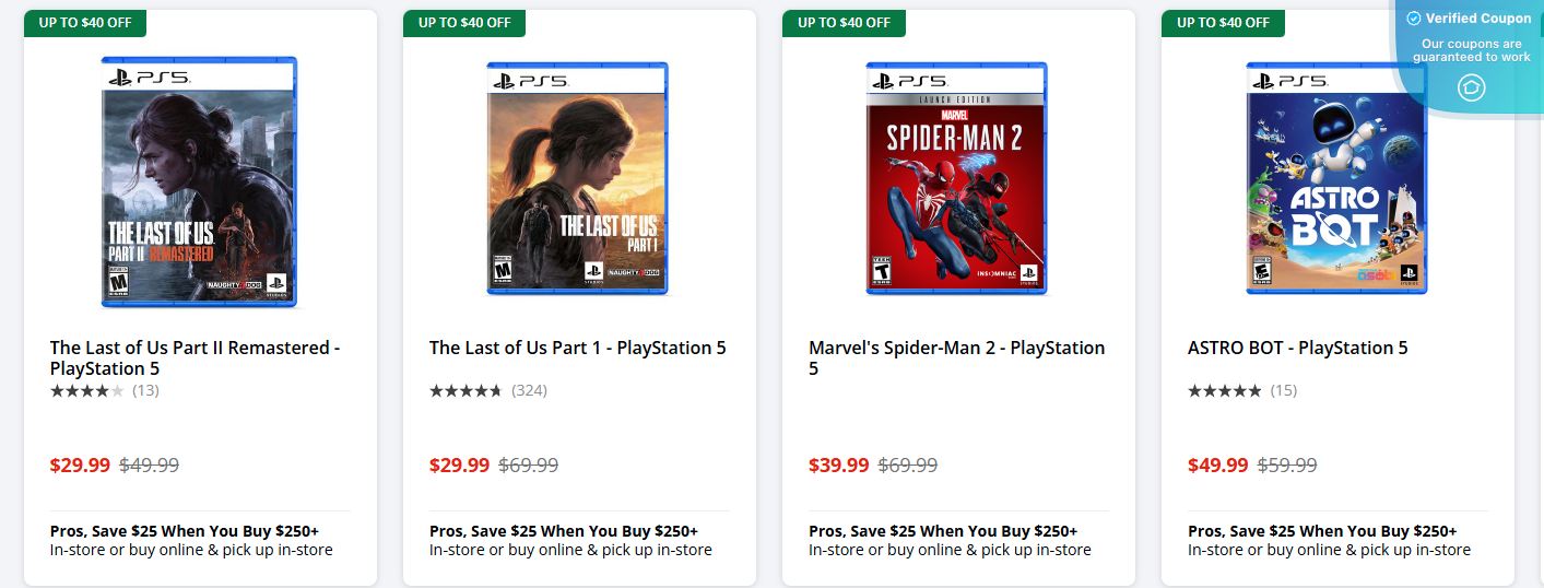 GameStop - Verified Coupons + Promo Code for June 2025