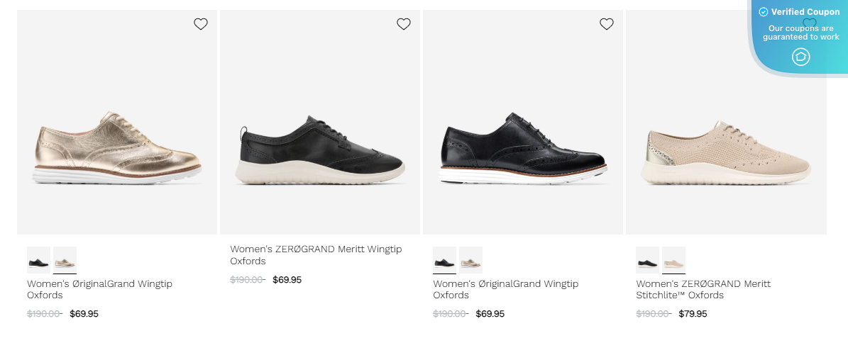 Cole Haan Coupons - Up to 15% Off (No Codes Needed)