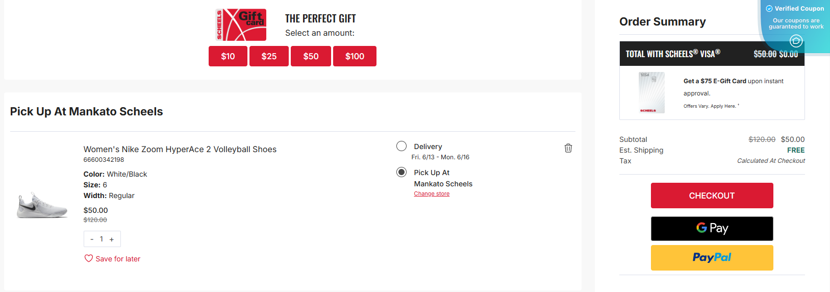 Scheels Coupons - Up to 25% Off (No Codes Needed)