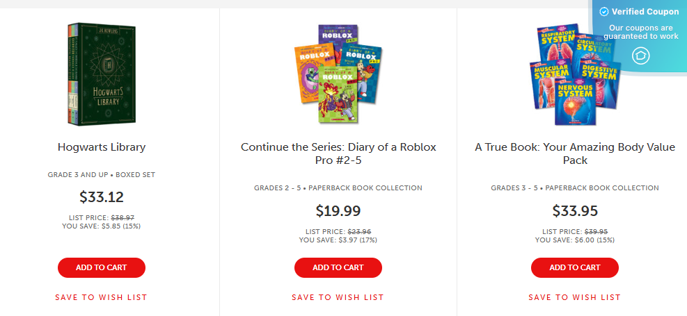 Save up to 15% with Scholastic Promo Codes in June 2025