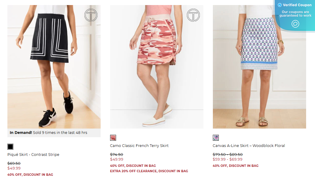 30% Off + Talbots Coupons & Promo Codes – June 2025