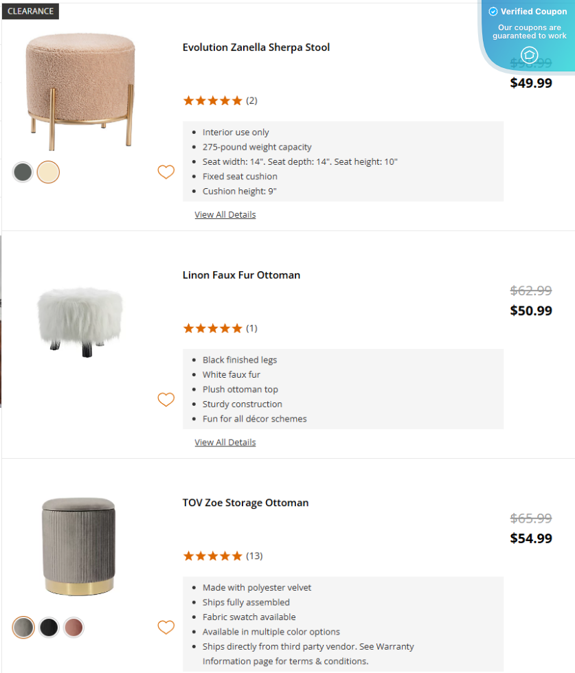 Ashley - Verified Coupons + 1 Promo Code for June 2025