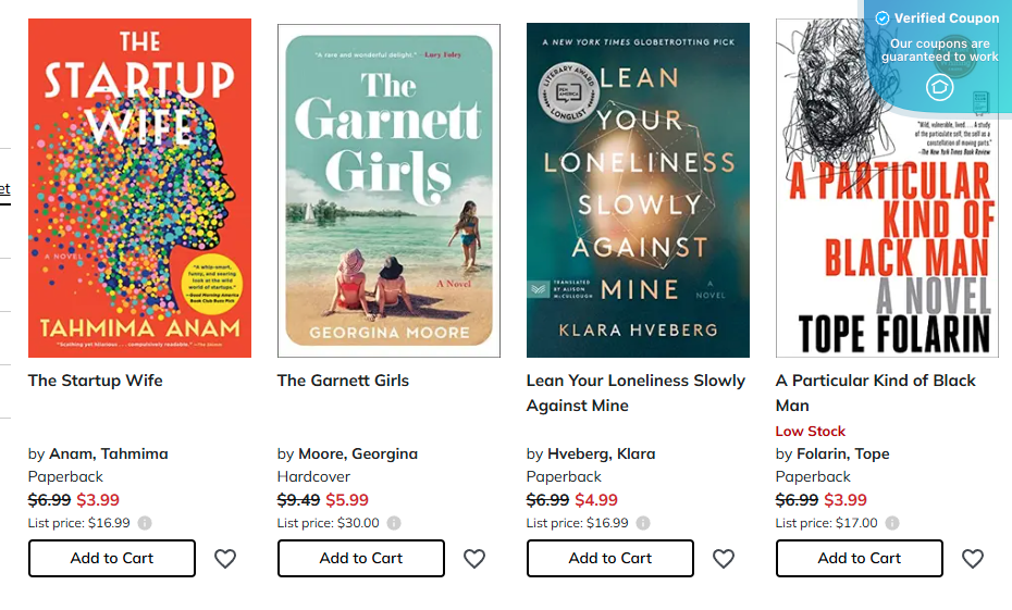 Book Outlet Coupons - Up to $5 Off (No Codes Needed)