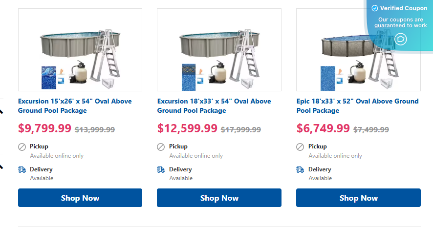 $5 Off + Leslie's Pool Coupons & Promo Codes – June 25