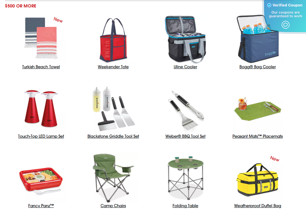 28 Uline Verified Coupons + 8 Promo Codes for June 2025