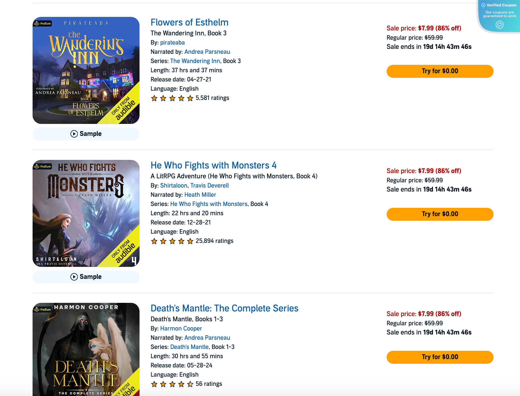 3 Audible Offers & Deals: Verified Savings in Dec 25