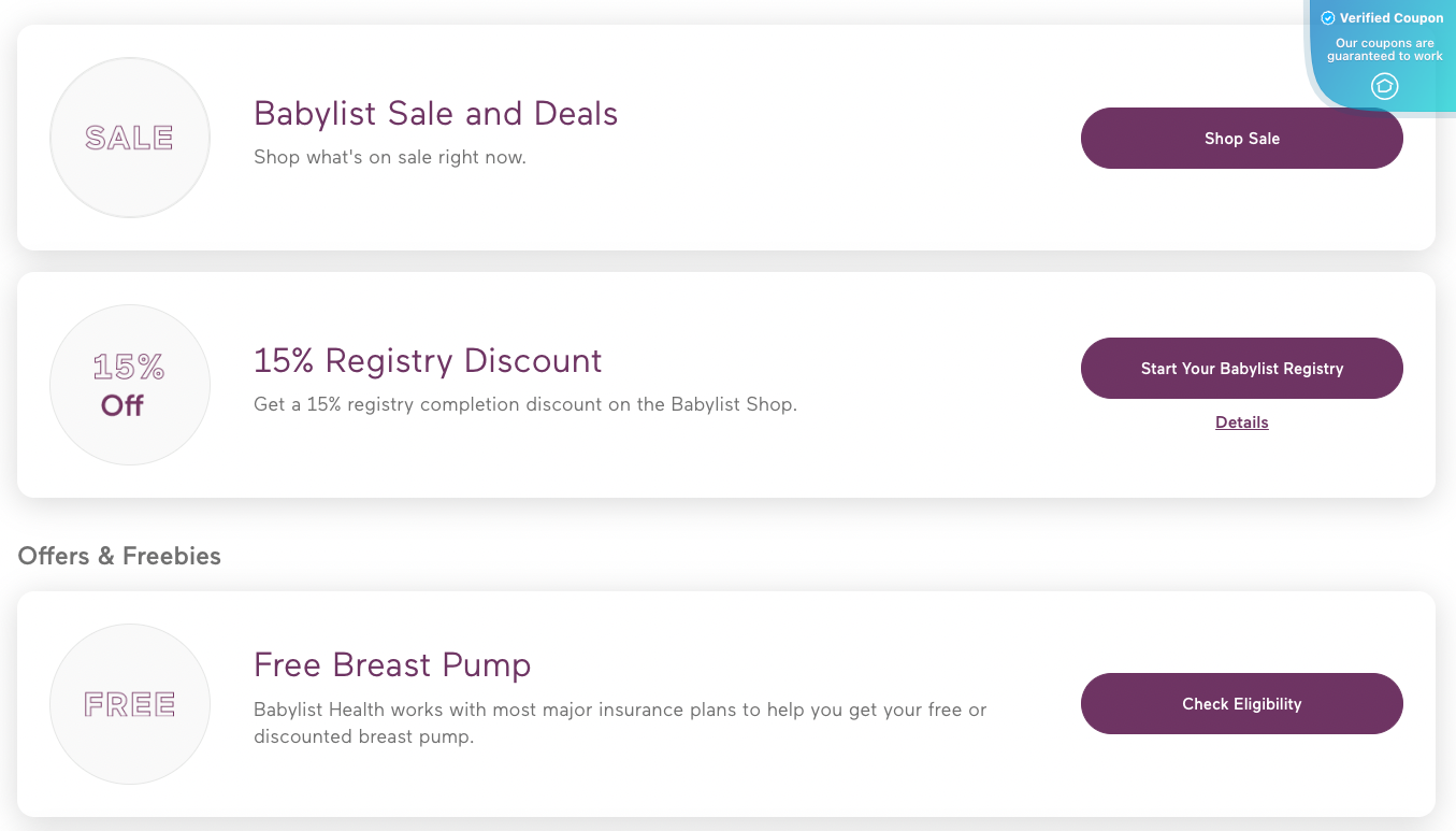 Babylist Deals – Save Now (No Codes Needed in Sep 2025)