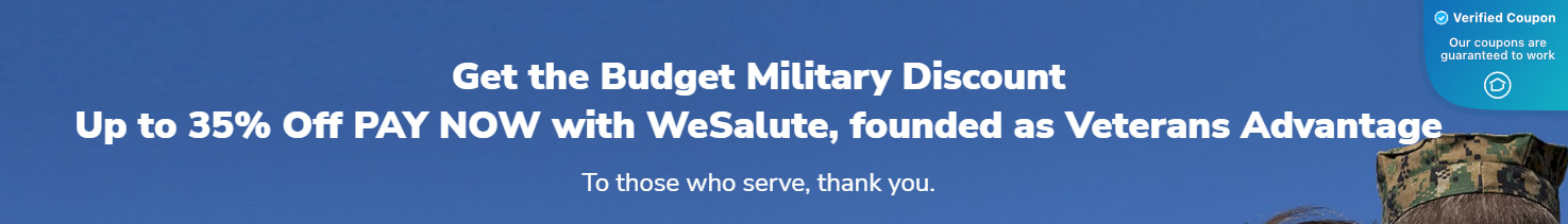 Save up to 10% with Budget Car Rental Discount Codes