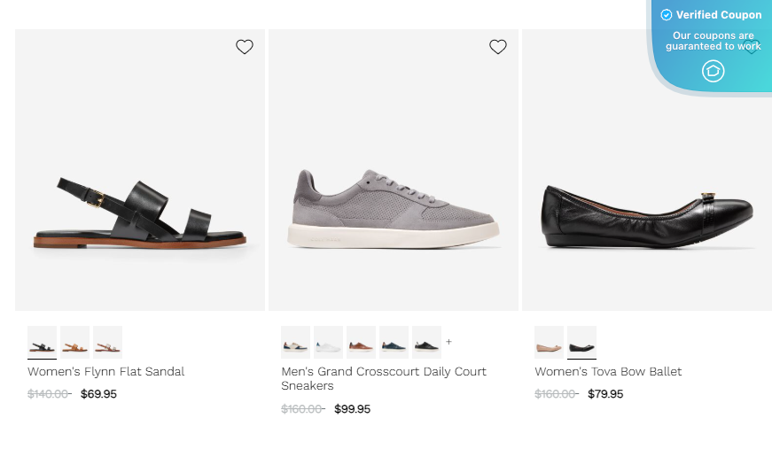 Cole Haan Coupons - Up to 15% Off (No Codes Needed)